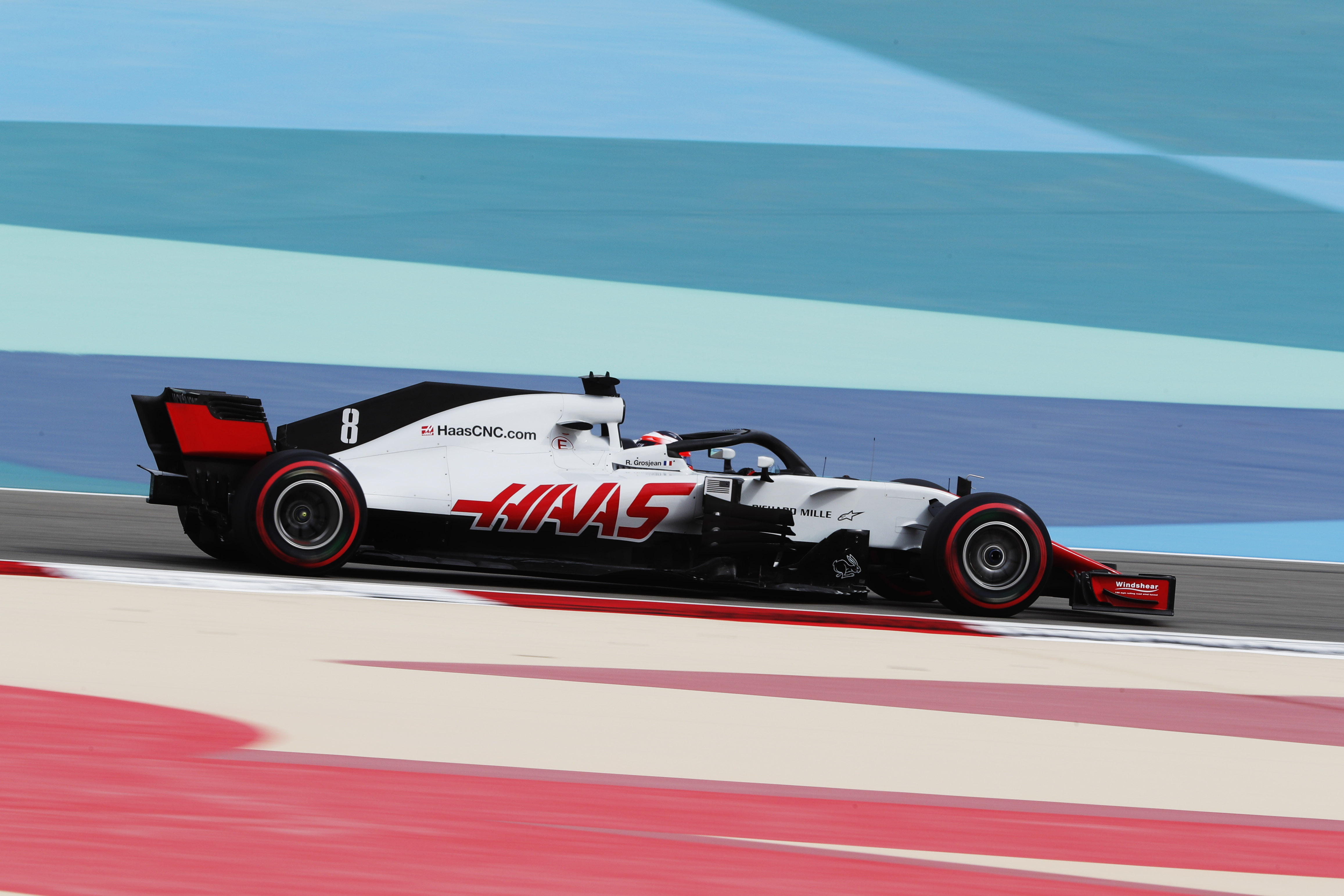 2018 Bahrain GP - Romain Grosjean (Haas) [1200x800] : r/F1Porn